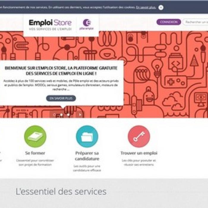Emploi Store : un nouveau site dédié à la formation et à l'emploi