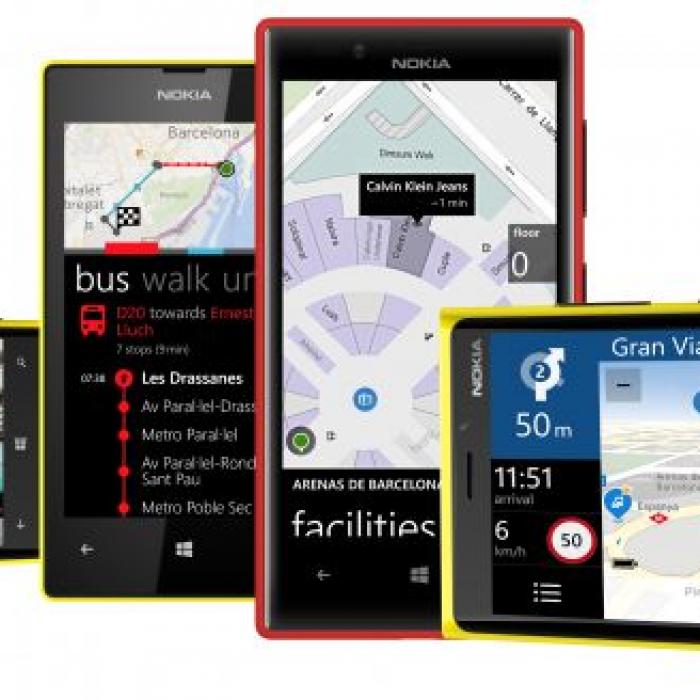 Here le nouveau système de navigation vu par Nokia